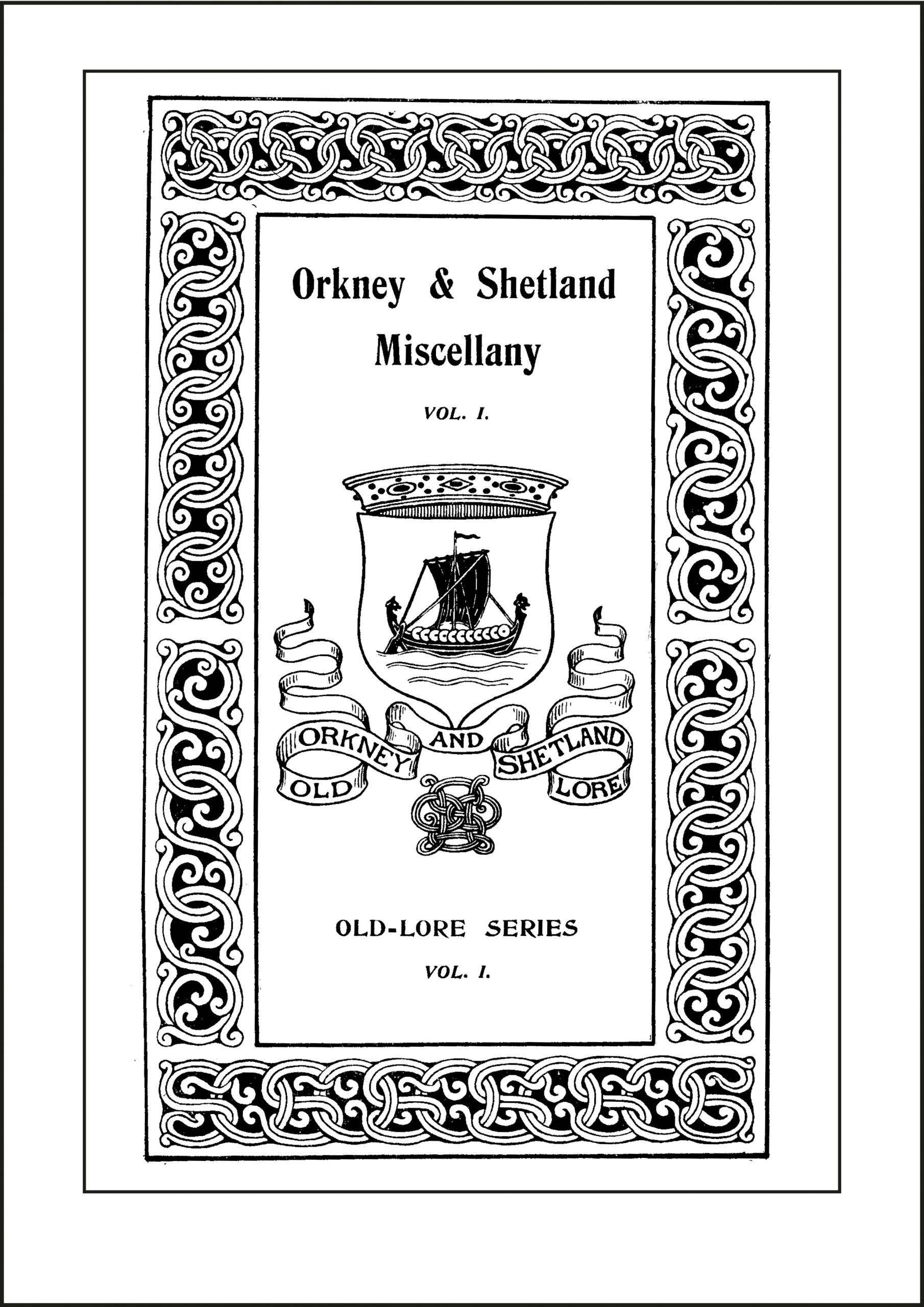 Old-Lore Miscellany I - Viking Society for Northern Research