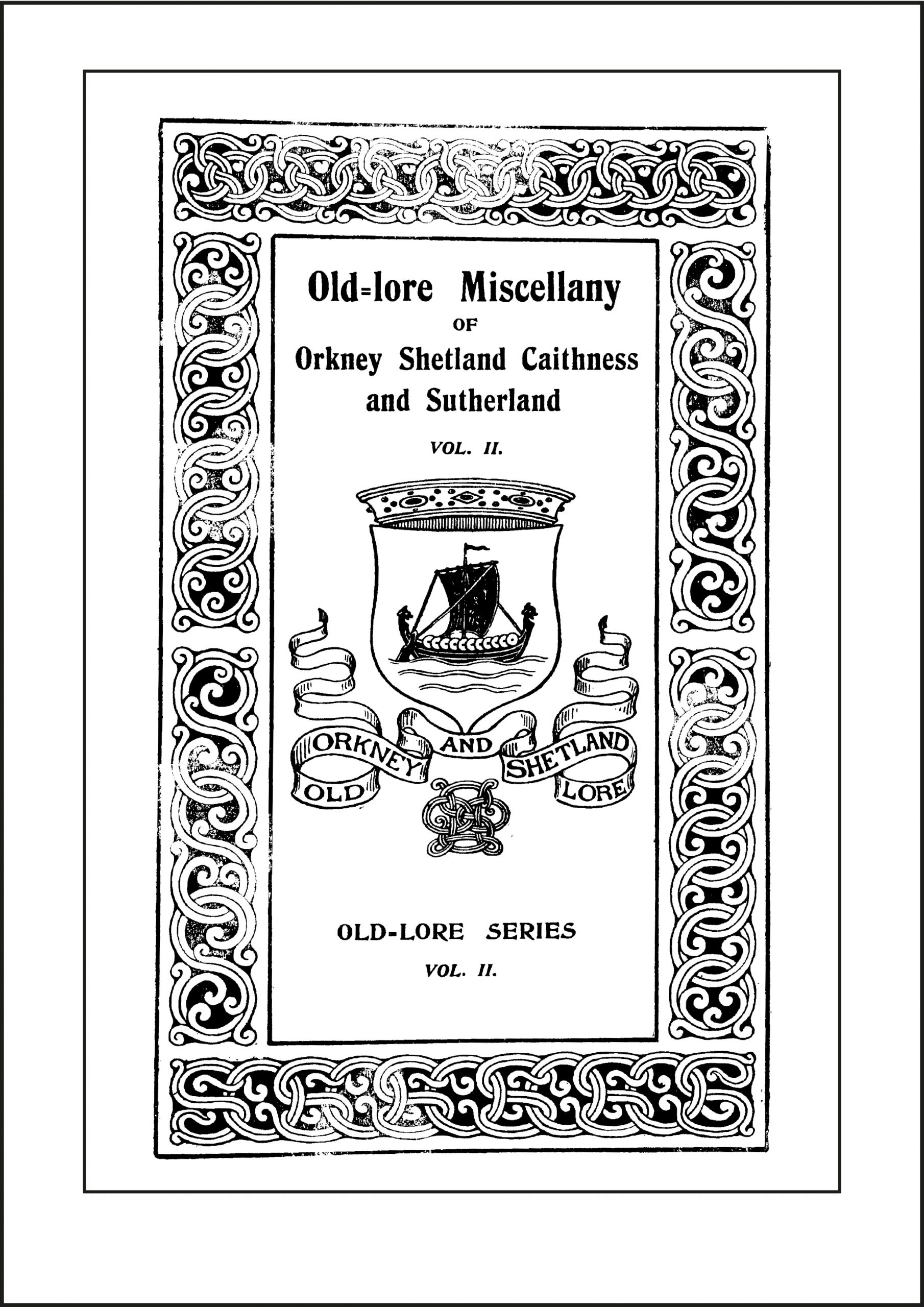 Old-Lore Miscellany II - Viking Society for Northern Research